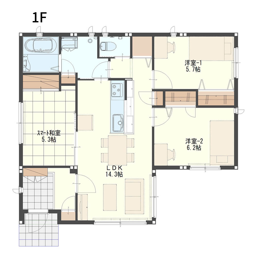 【注文住宅】中庭のある平屋に暮らしたい！メリットやデメリット、活用方法を紹介 住まいづくりに役立つ情報サイト「home Tag」